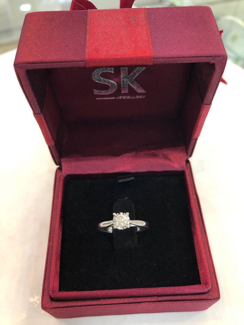 SK Diamond Ring, Women's Fashion, Jewelry & Organisers, Body Jewelry on ...