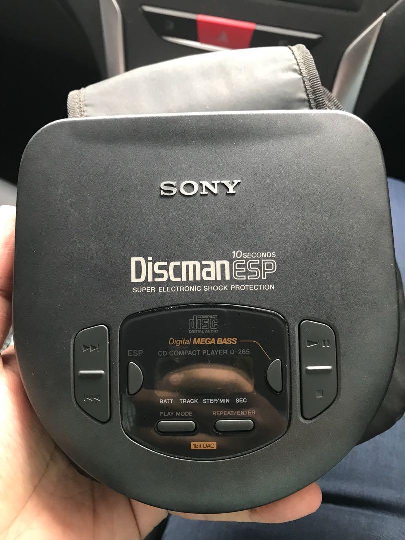 sony discman, Audio, Soundbars, Speakers & Amplifiers on Carousell
