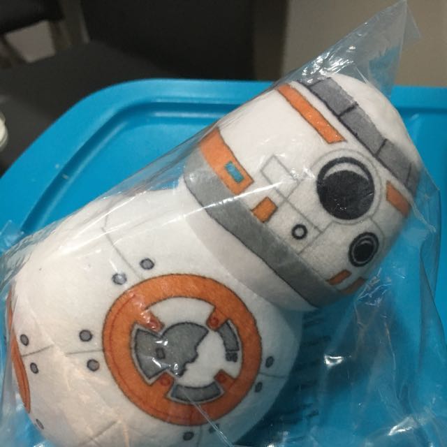 SQ Star Wars BB8 Stuffed Toy, Hobbies & Toys, Toys & Games on Carousell