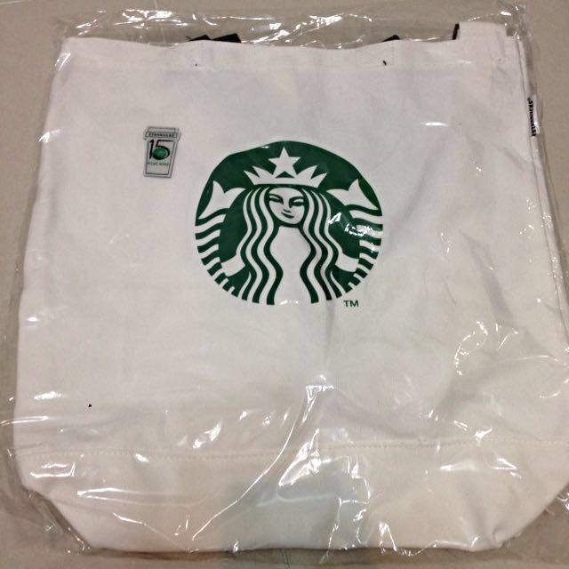 Starbucks HK 15th Anniversary Sling/Carry Cloth Bag, Everything Else on ...