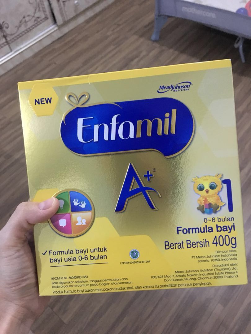 Susu Formula Enfamil a+ untuk bayi usia 0-6 bulan, Bayi & Anak ...