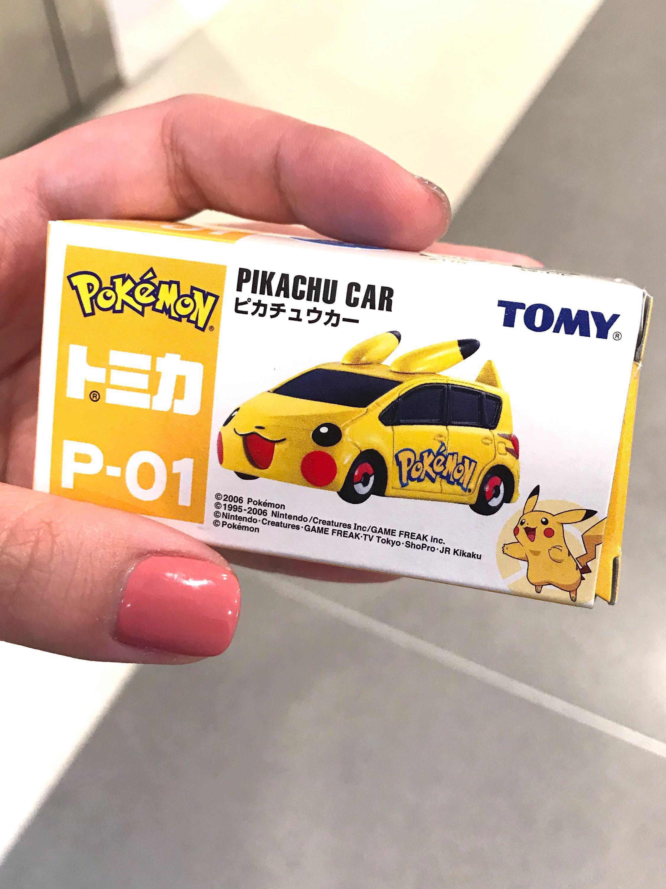 Takara Tomy Pokémon Pikachu Car P-01 (JAPAN EXCLUSIVE), Hobbies & Toys ...