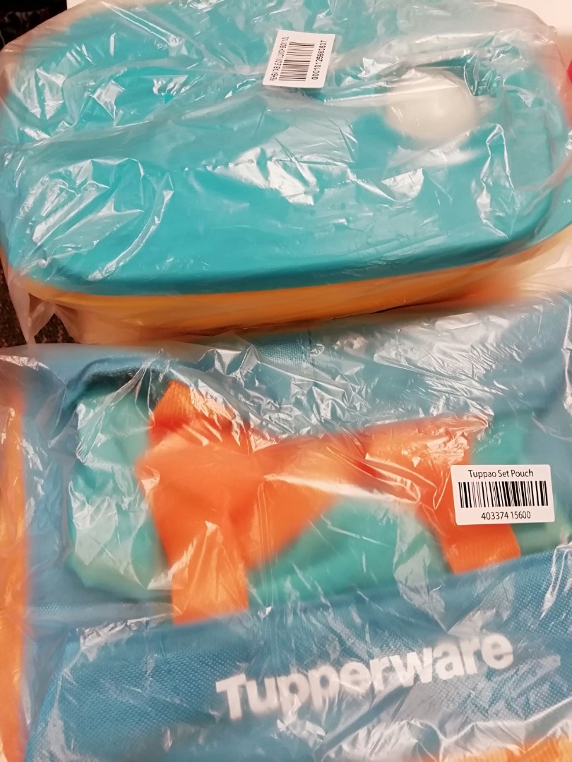 Tupperware Rebeatable Divider Lunch Box set (nego), Furniture & Home ...