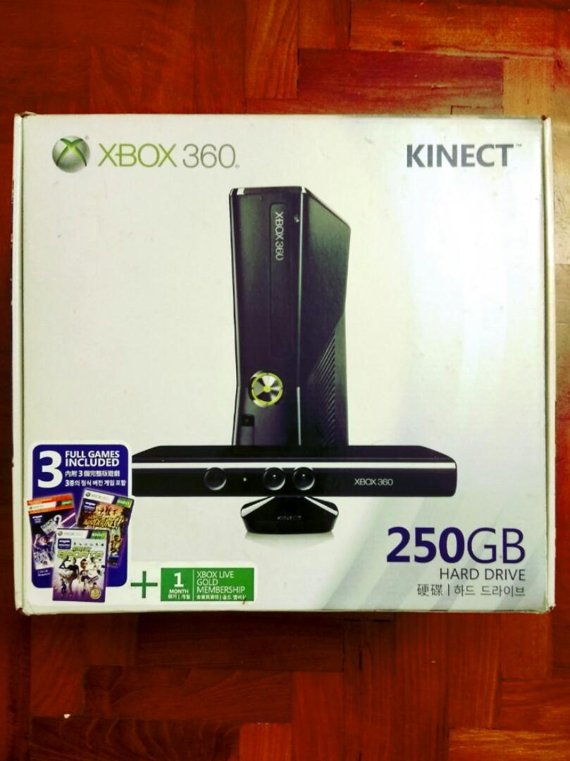 Xbox 360 Kinect, Video Gaming, Video Game Consoles, Xbox on Carousell