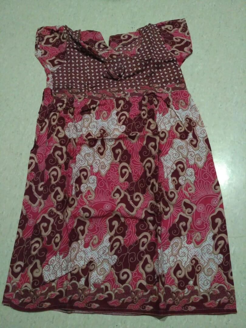 Batik merah, Bayi & Anak, Baju Anak Perempuan, 4 hingga 7 tahun di ...