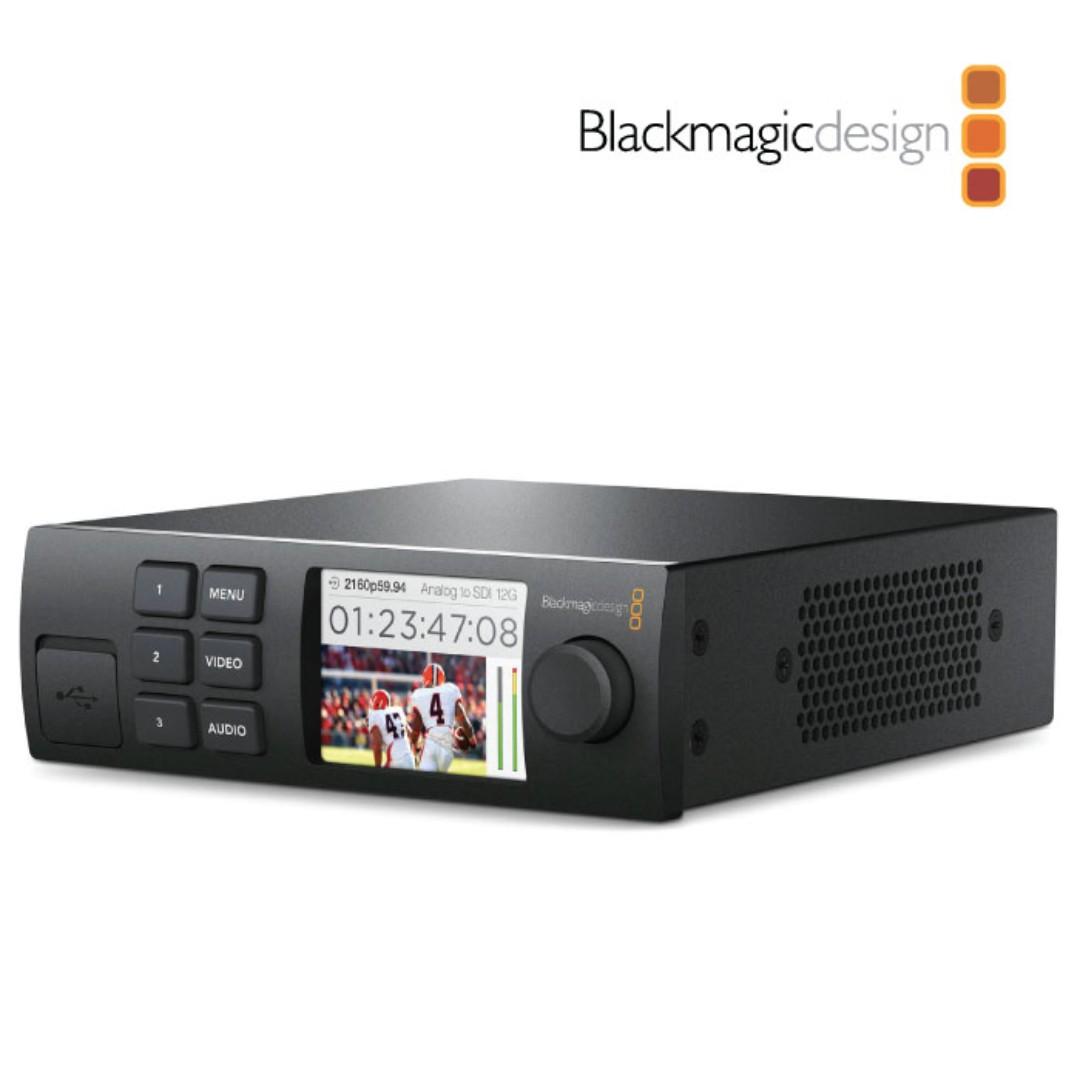 Blackmagic Web Presenter + Smart Panel Control Live Streaming Encoder ...