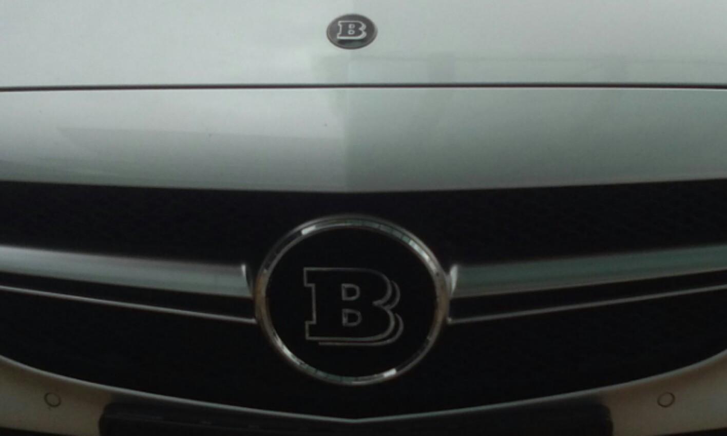 Brabus B logo Grill, Auto Accessories on Carousell