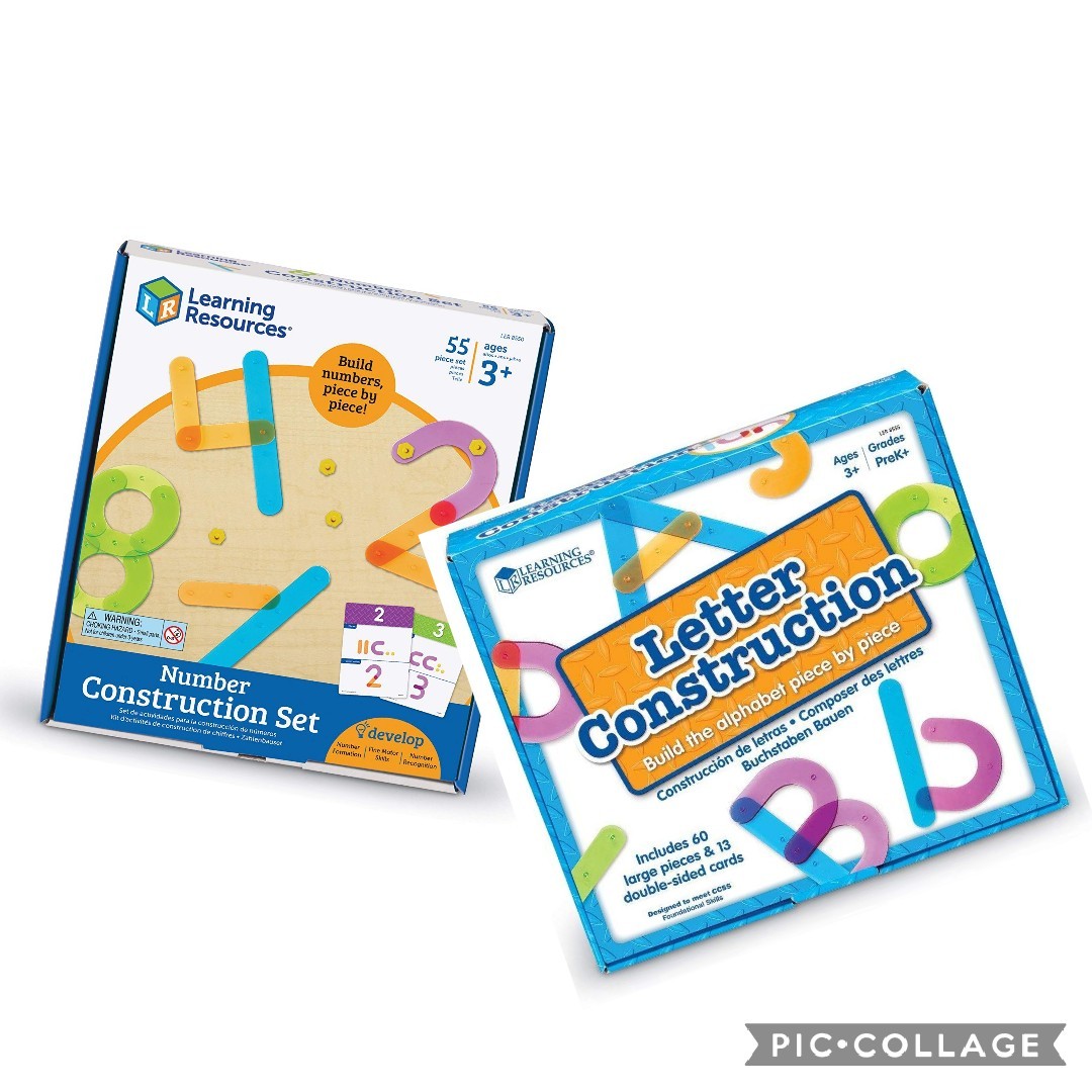 *Brand New* Learning Resources Letter & Number Construction Set (Best ...