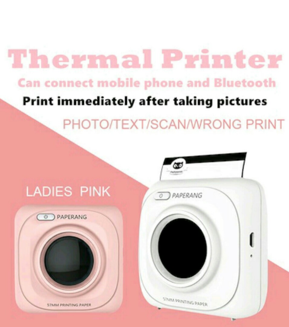 Brand New Paperang Mini Thermal Printer, Computers & Tech, Printers ...