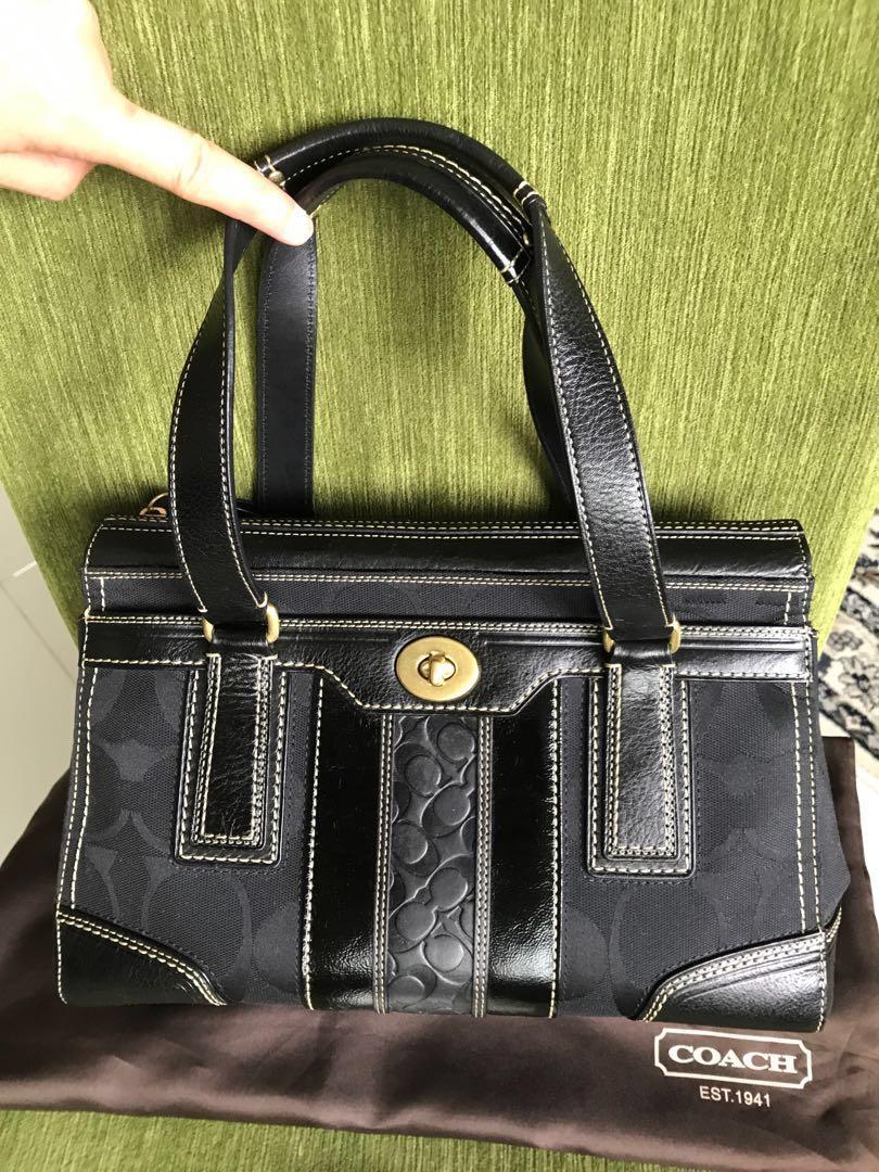 Coach handbag, Women's Fashion, Bags & Wallets, Tote Bags on Carousell