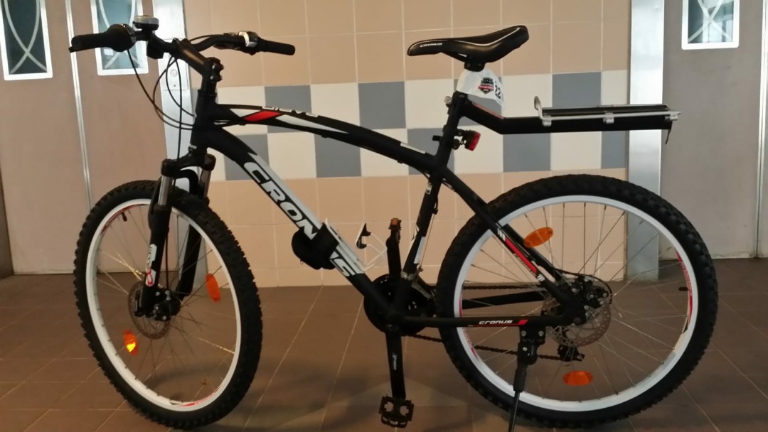 Cronus mountain bike 21speed with rack, Bicycles & PMDs, Bicycles ...