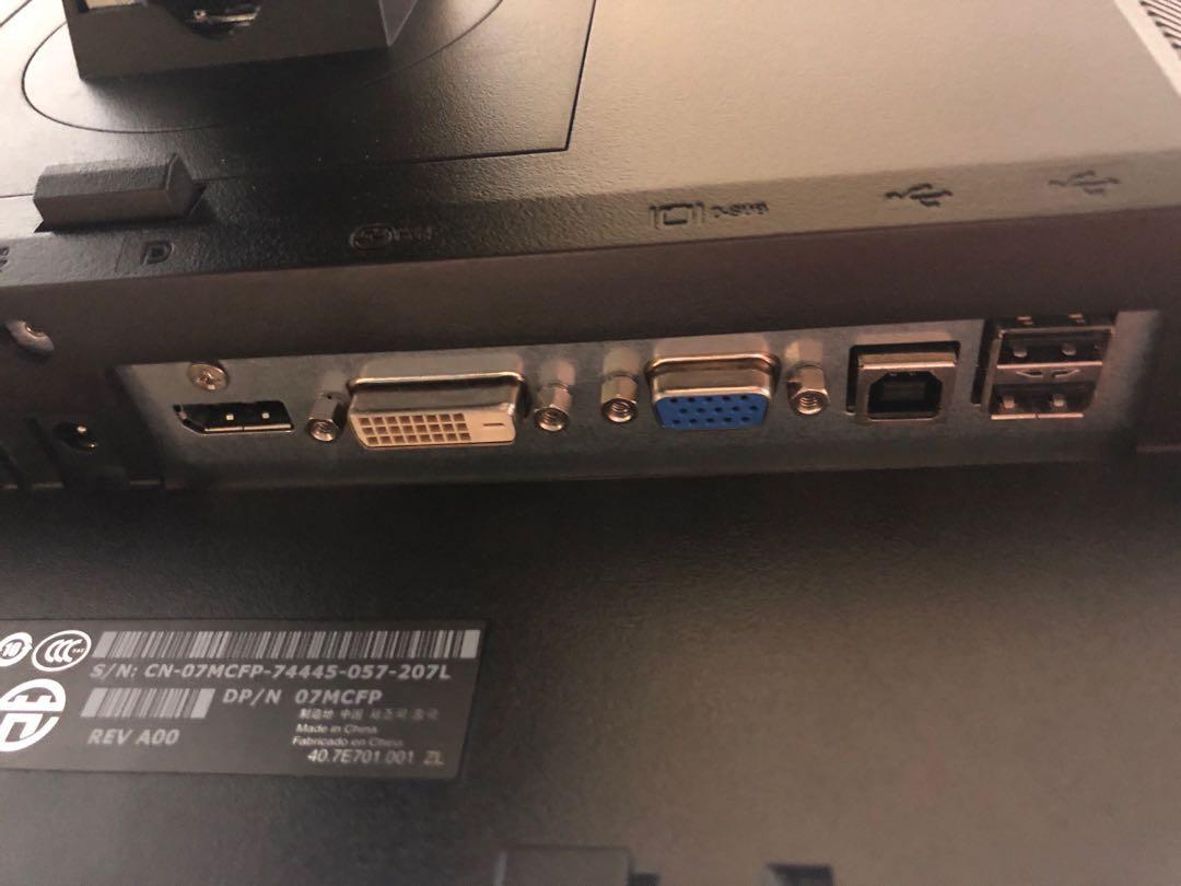 Dell 21.5" U2211Ht monitor, Computers & Tech, Parts & Accessories ...