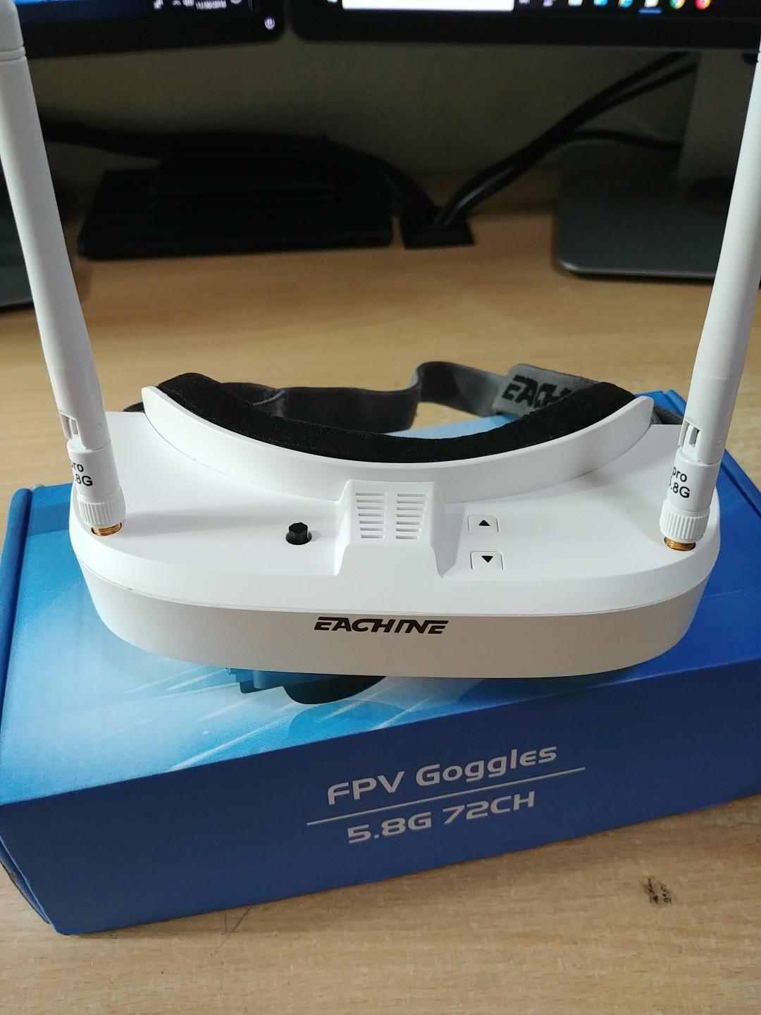 Eachine EV100 FPV Goggles, Photography, Drones on Carousell
