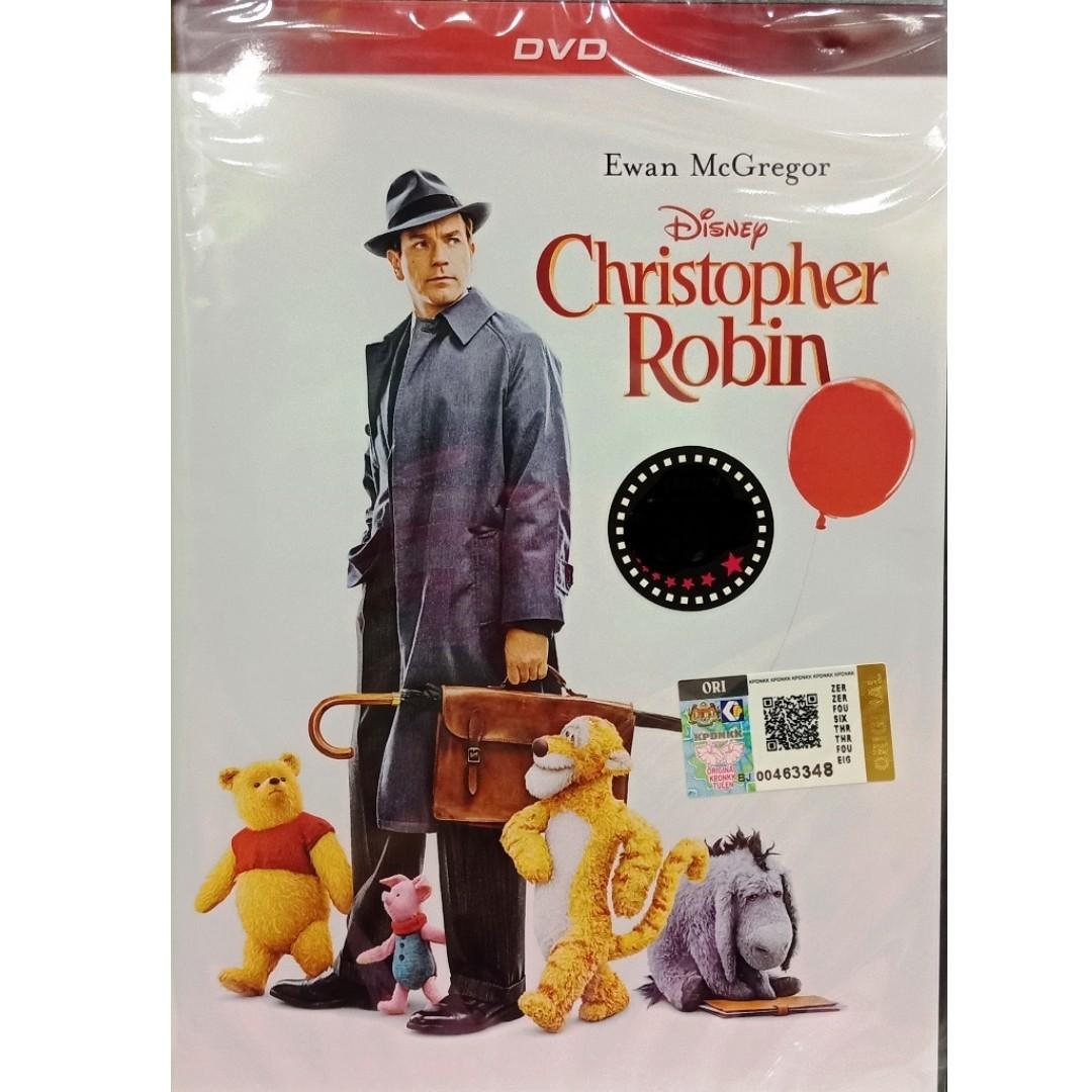 English Movie Disney Christopher Robin Ewan McGregor DVD, Hobbies ...