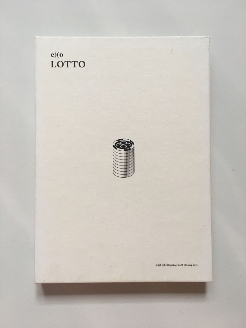 exo lotto album, Hobbies & Toys, Memorabilia & Collectibles, K-Wave on ...