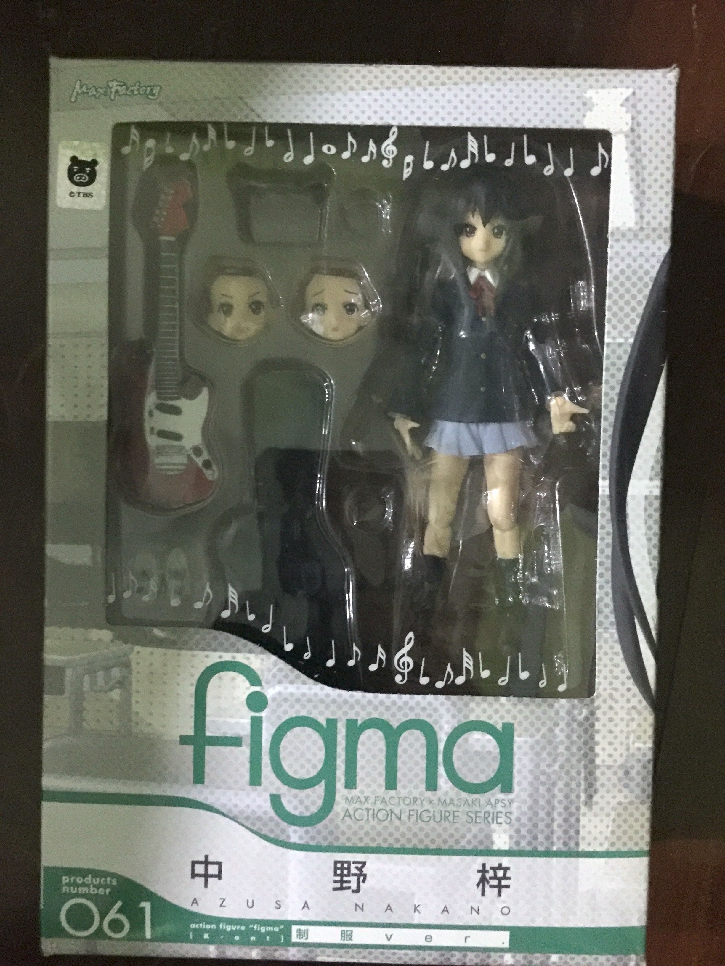 Figma #061 - k-on nakano azusa (BIB), Hobbies & Toys, Collectibles ...