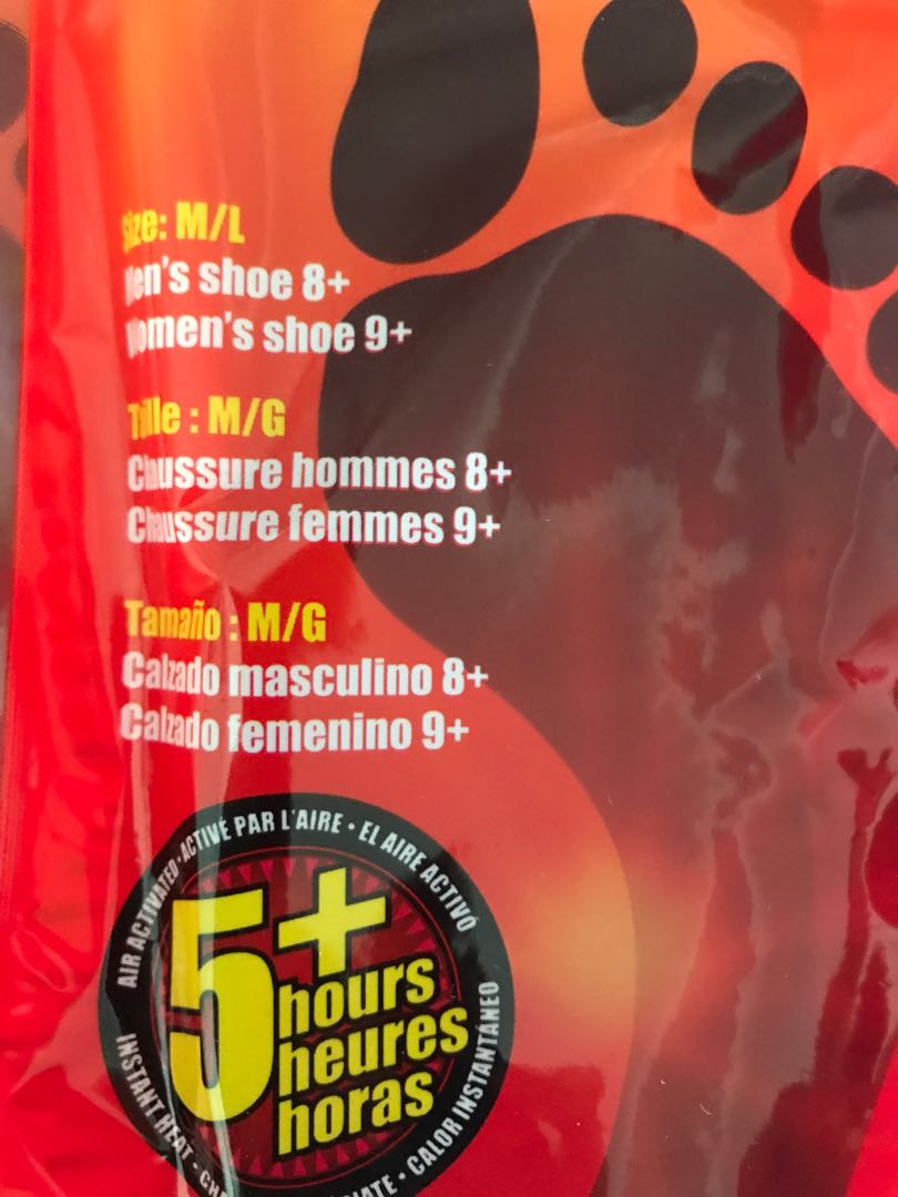 GRABBER Foot Warmer, Health & Nutrition, Massage Devices on Carousell