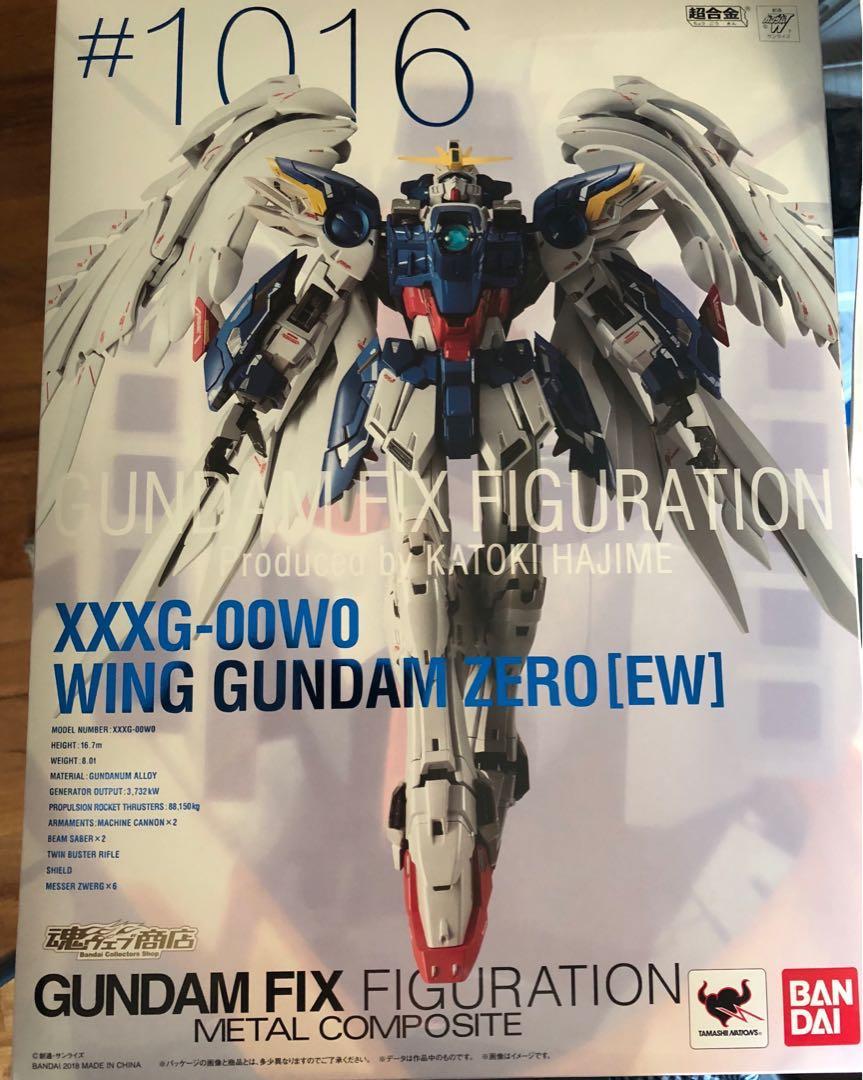 GUNDAM FIX FIGURATION METAL COMPOSITE WING GUNDAM ZERO (Endless Waltz Ver.), Hobbies & Toys ...