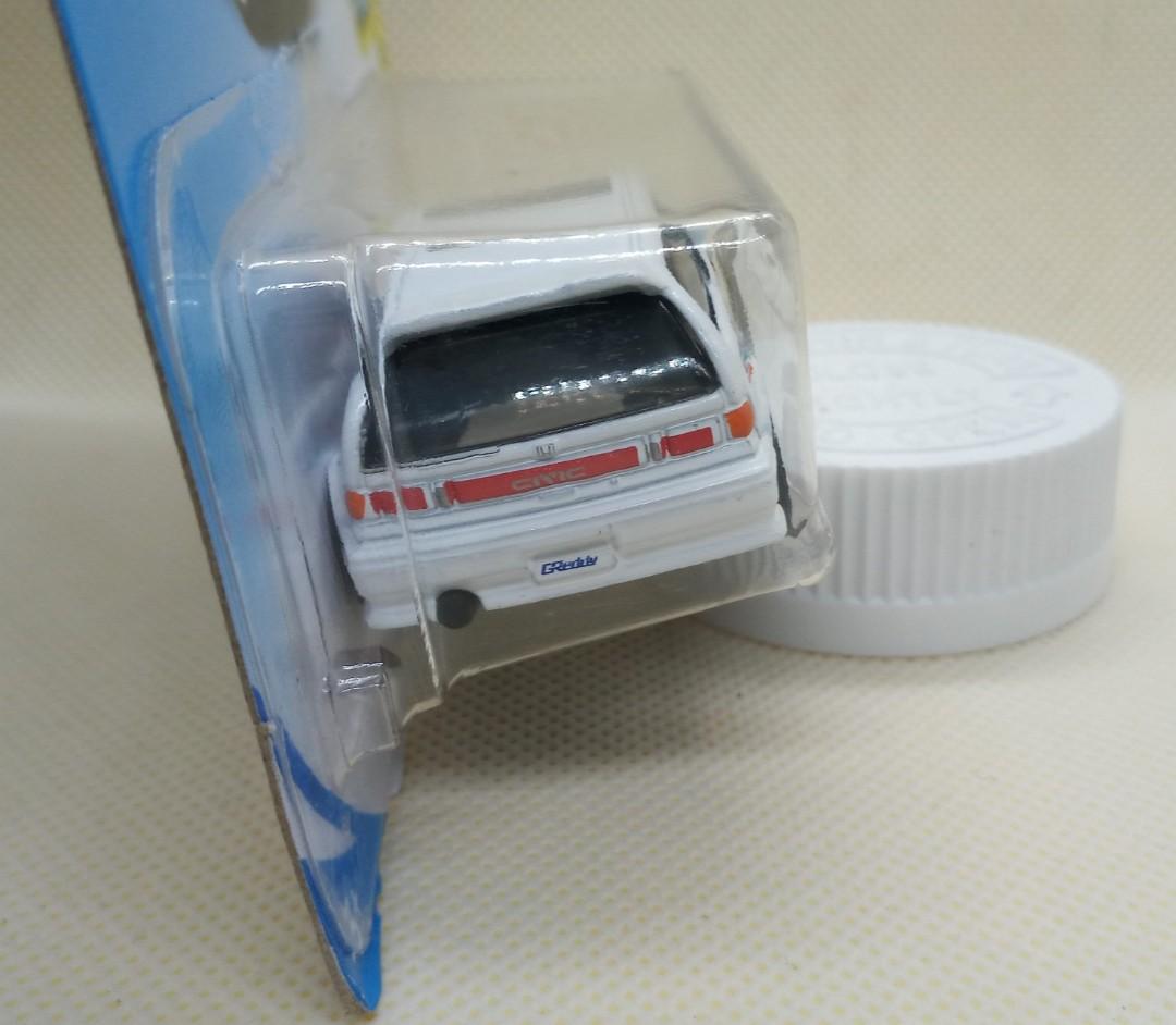 Hot Wheels - '90 Honda Civic EF - White (Greddy), Hobbies & Toys, Toys ...