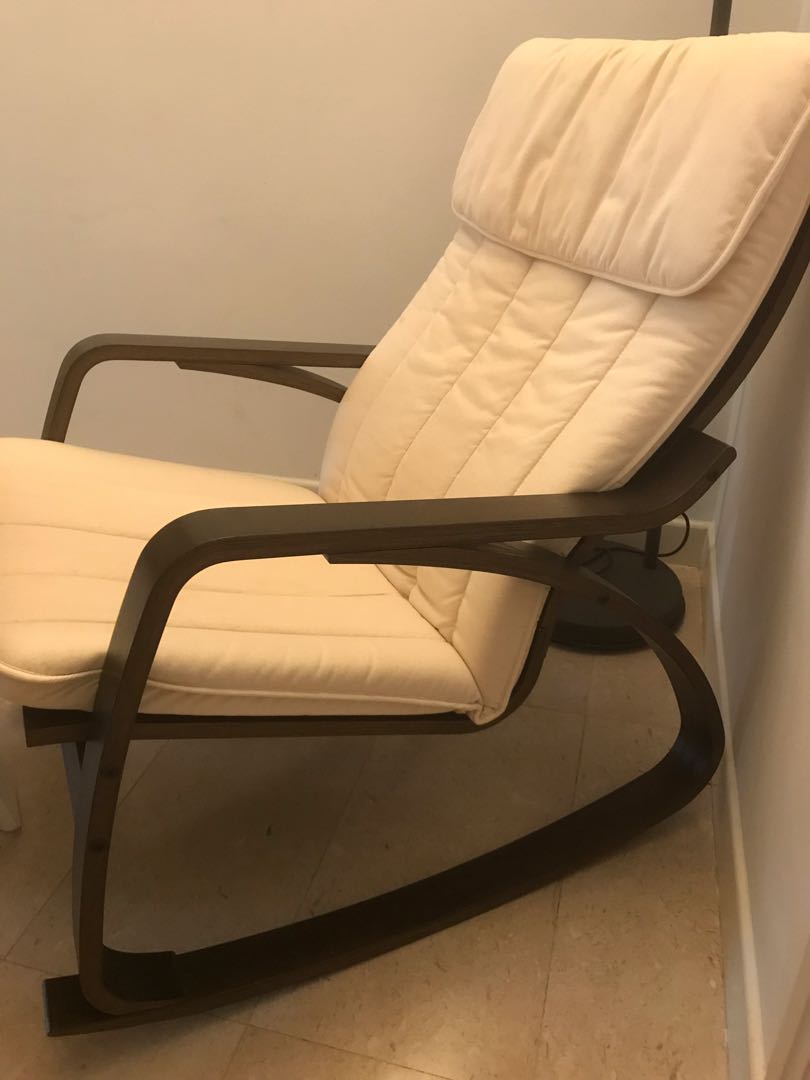 IKEA Poang Rocking Chair, Furniture & Home Living, Furniture, Chairs on ...