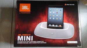 JBL Onbeat Mini Speaker Dock with Lightning Connector, Audio, Portable ...