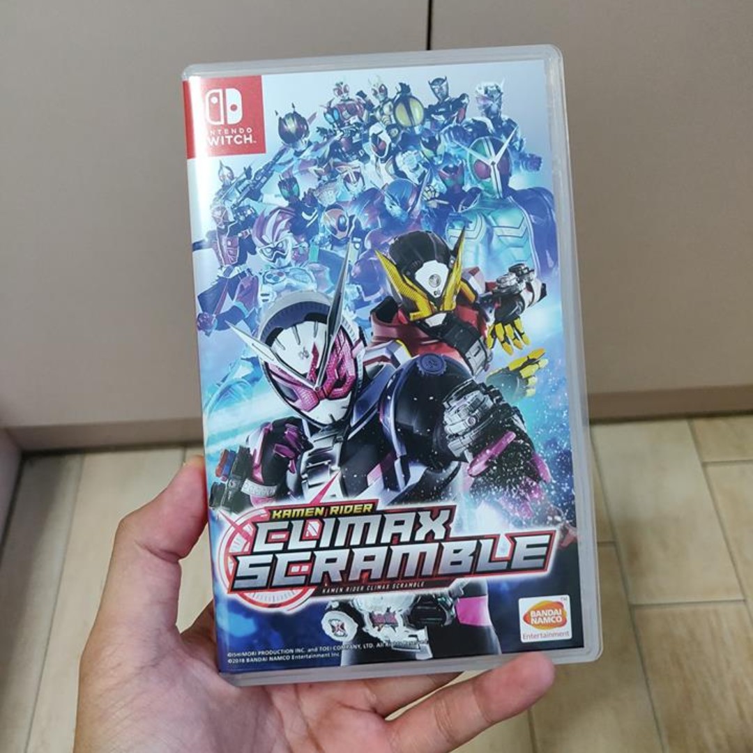 Kamen Rider Climax Scramble Nintendo Switch, Video Gaming, Video Games ...