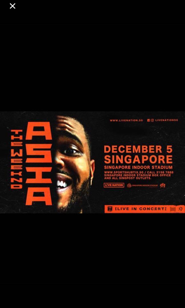 LF THE WEEKND CONCERT TICKETS, Tickets & Vouchers, Event Tickets on ...