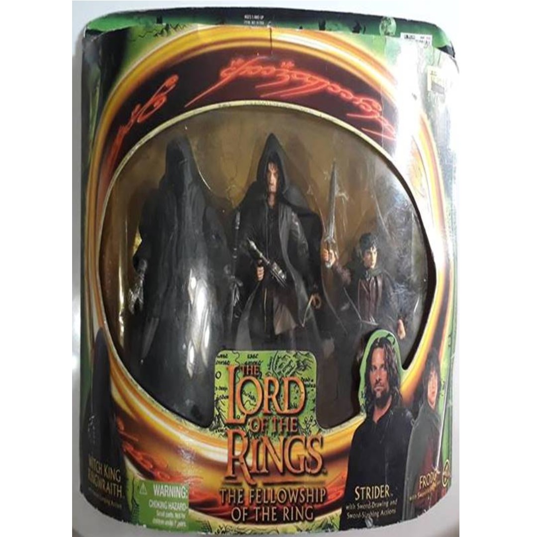 Lord of the Rings Witchking Ringwraith Strider and Frodo, Hobbies ...