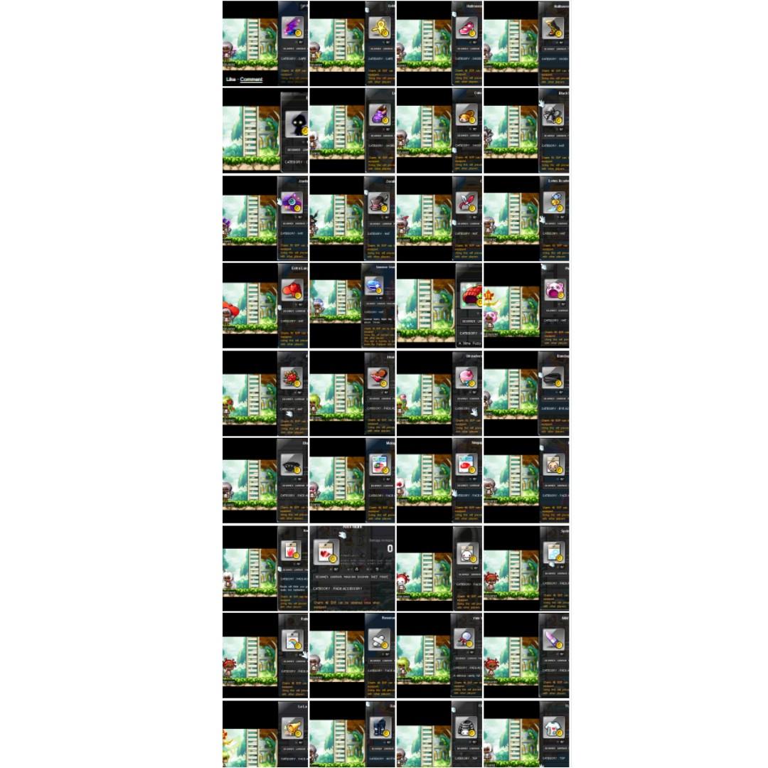 MapleSEA Cash Items (Aquila), Link In Description, Video Gaming, Gaming ...