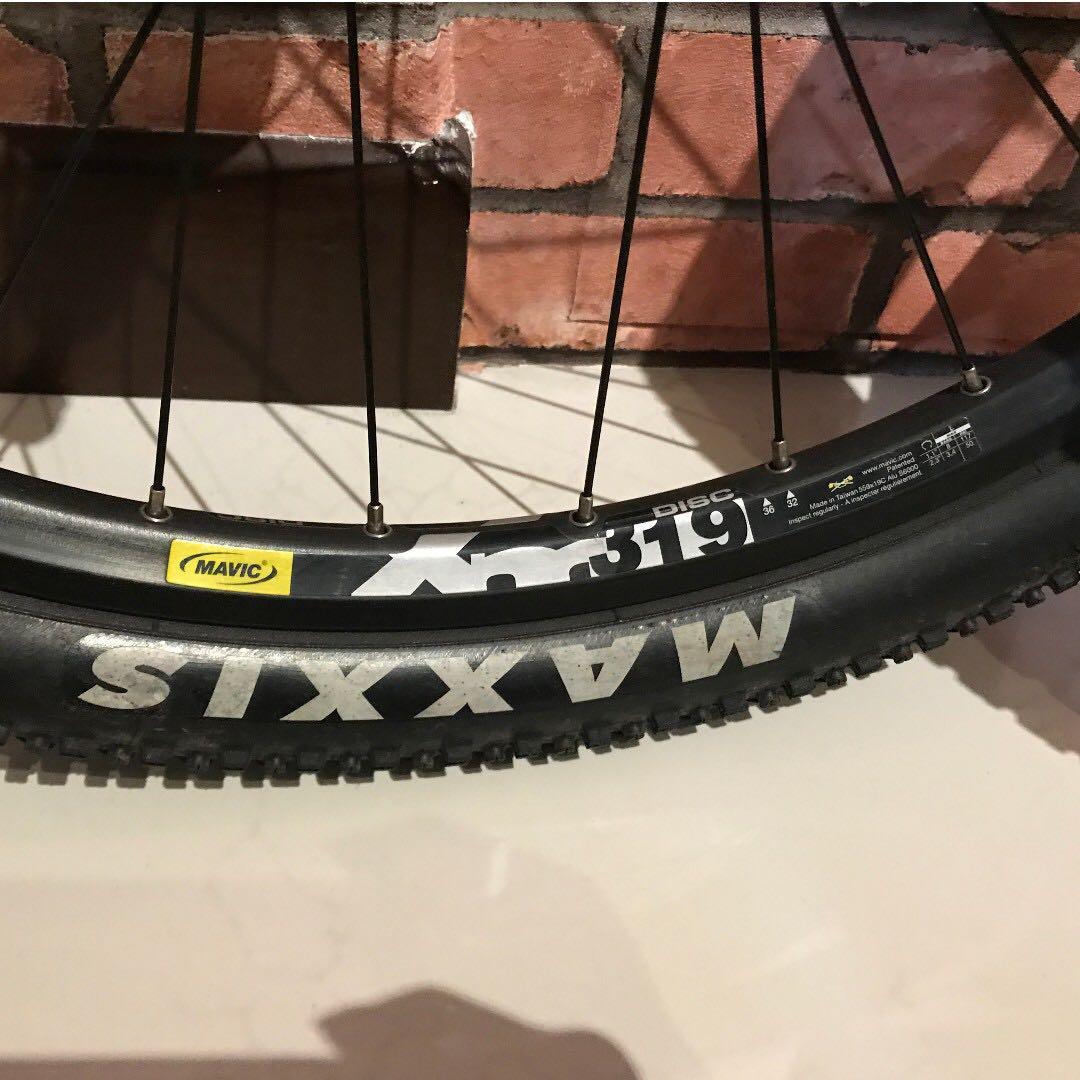 Mavic XM319 MTB Wheelsets, Sports Equipment, Bicycles & Parts, Parts ...