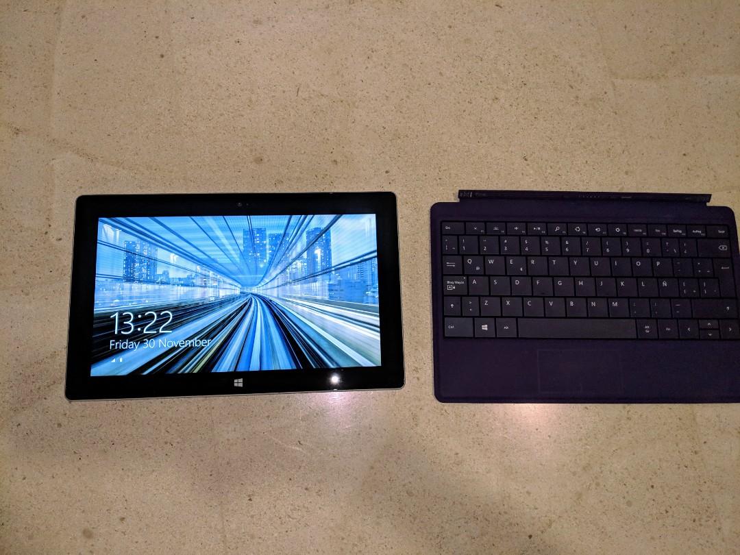 Microsoft Surface RT + keyboard 100SGD, Computers & Tech, Laptops ...