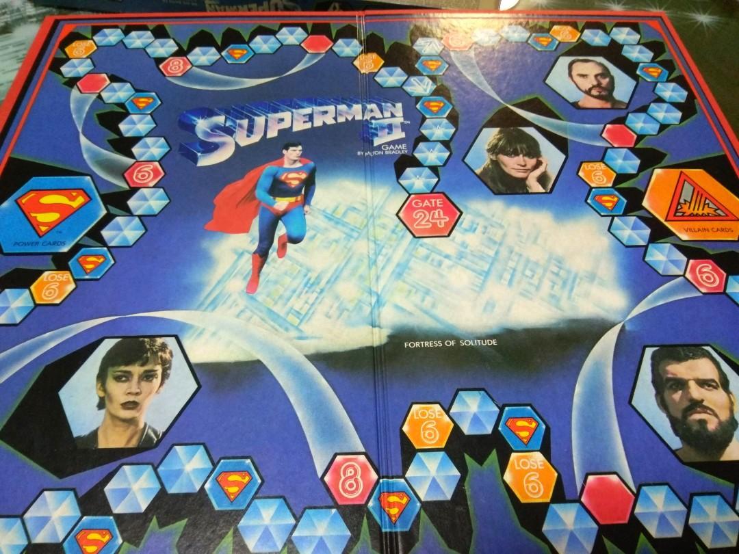 MILTON BRADLEY Vintage 1980 Superman Boardgame, Hobbies & Toys, Toys ...