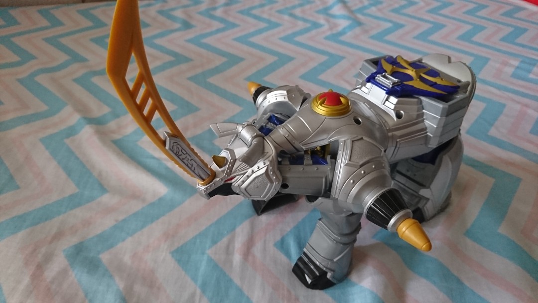 Power Ranger Jungle Fury Rhino Steel Megazord, Hobbies & Toys, Toys ...