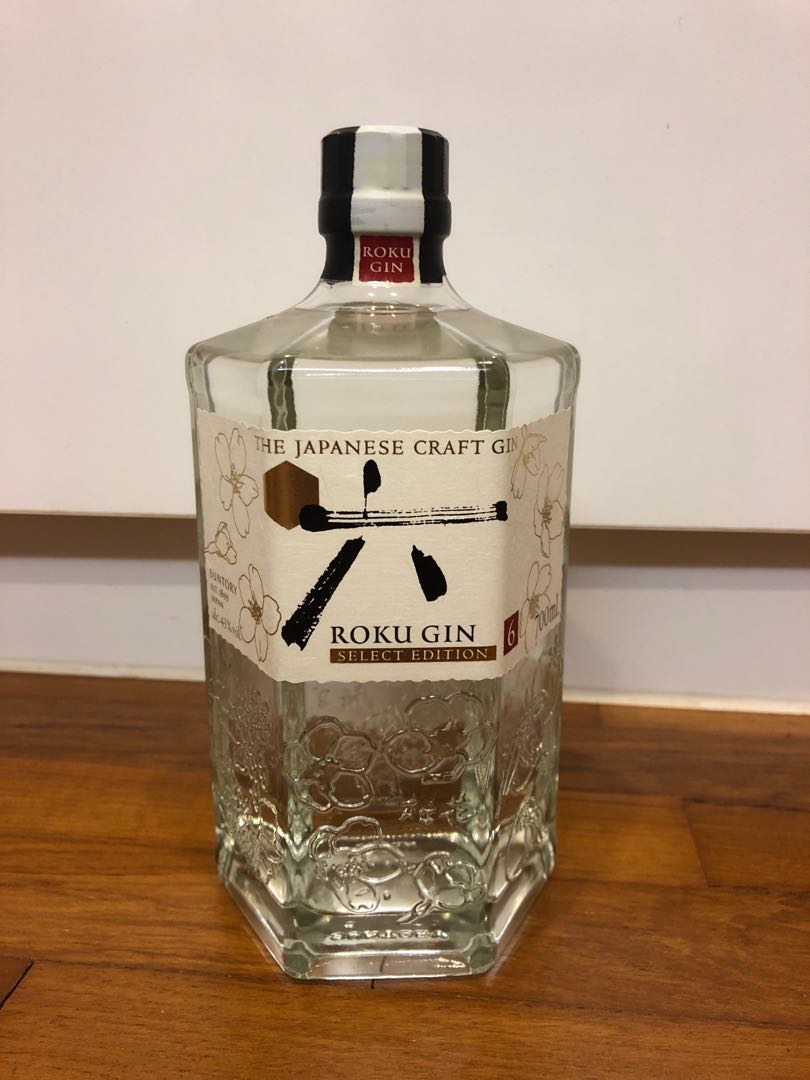 Roku Gin 700ml, Food & Drinks, Alcoholic Beverages on Carousell