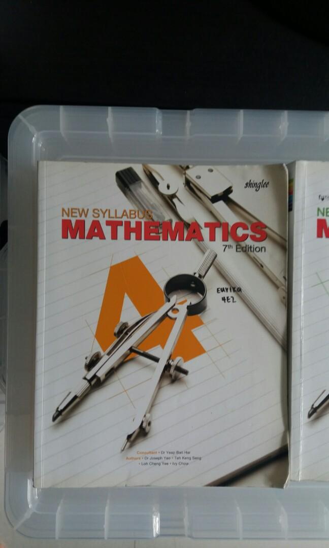 Sec.4 .mathematics / principal of accounts, Hobbies & Toys, Books ...