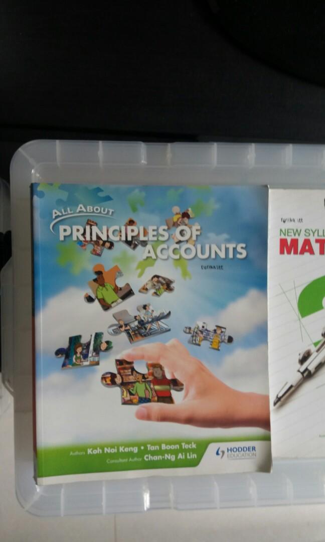 Sec.4 .mathematics / principal of accounts, Hobbies & Toys, Books ...