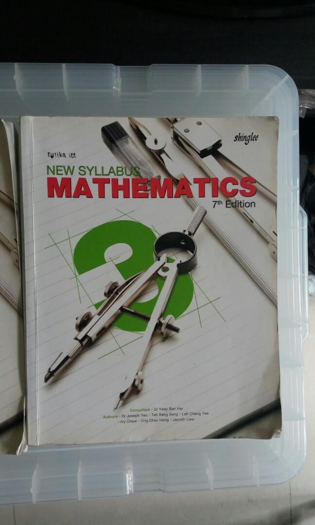 Sec.4 .mathematics / principal of accounts, Hobbies & Toys, Books ...