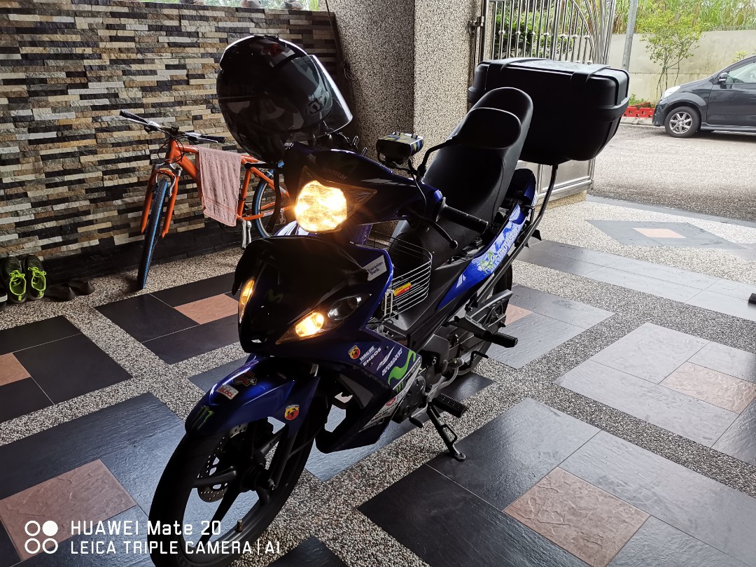 Spark 135 coverset at jb., Motorcycles, Motorcycle Accessories on Carousell