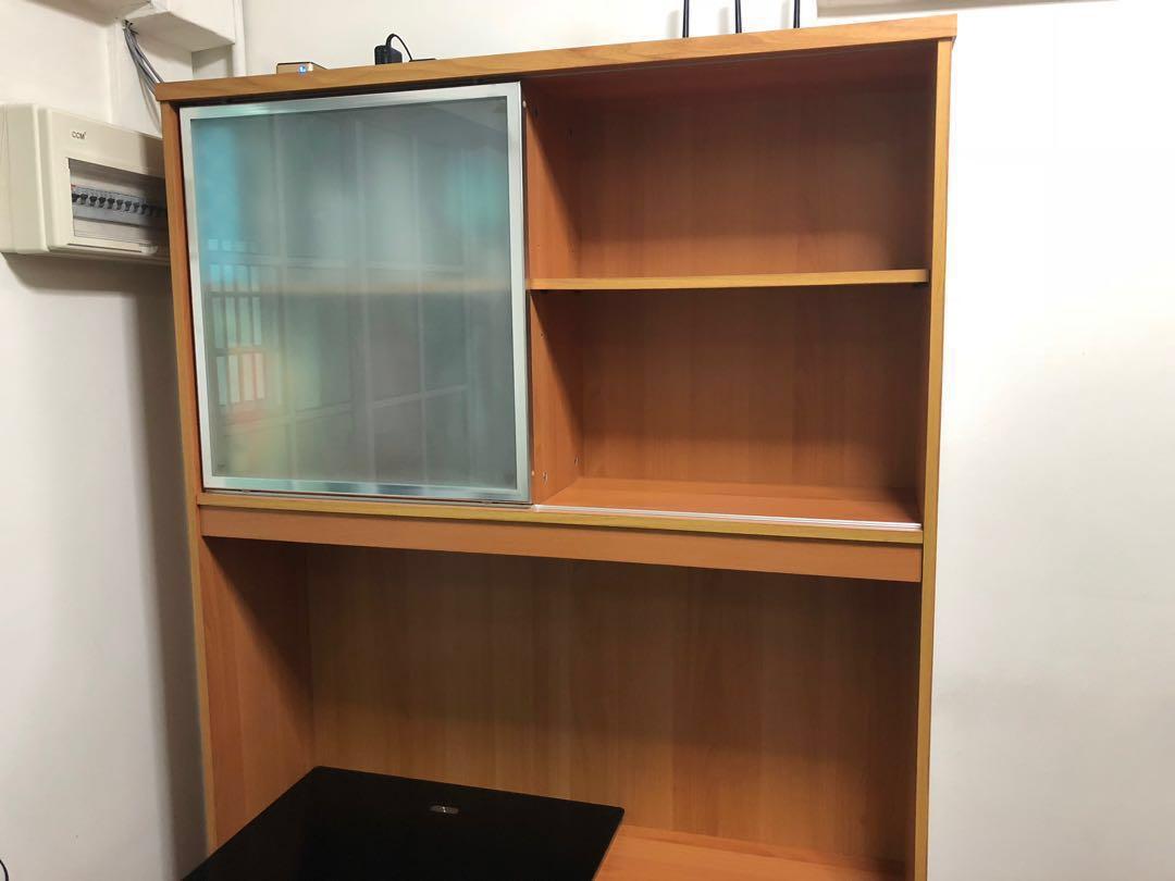 Study Table with full height cupboard, Furniture & Home Living ...