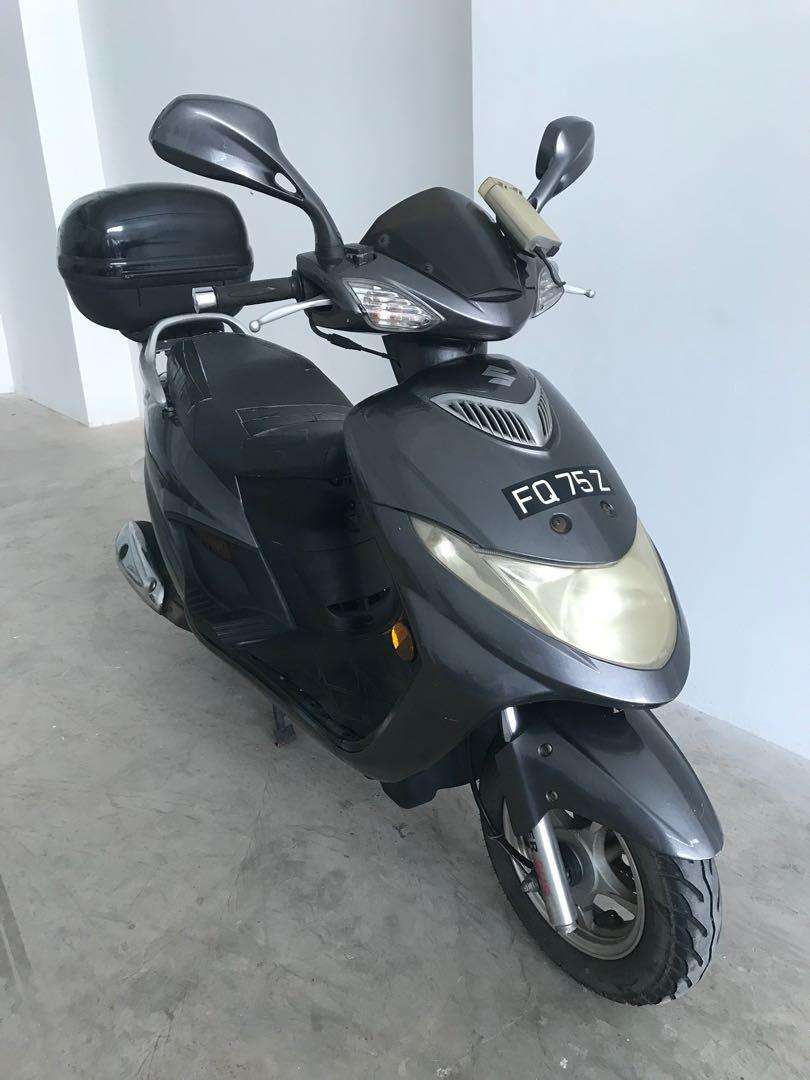 Suzuki AN125!!!, Motorcycles, Motorcycles for Sale, Class 2B on Carousell