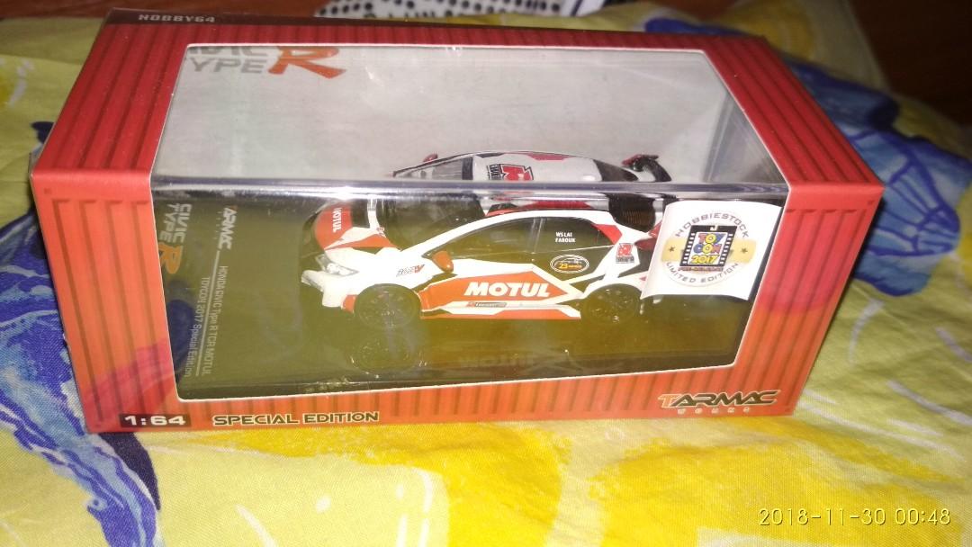 Tarmac Honda civic fk2r motul limited edition, Hobbies & Toys ...