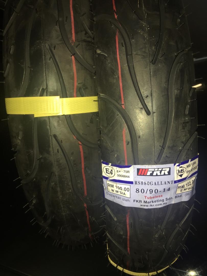 TAYAR FKR RS880 GALLANT, Motorbikes on Carousell