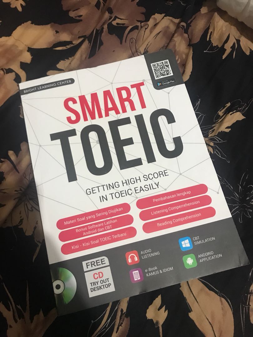 TOEIC Preparation Buku, Buku & Alat Tulis, Buku Pelajaran di Carousell