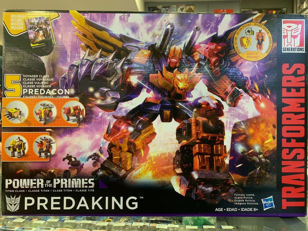 Transformers Generations Power of the Prime Titan Class Predaking MISB ...