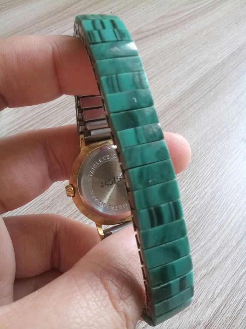 UNITRON GREEN AND XANADU BLACK, Women's Fashion, Watches & Accessories ...