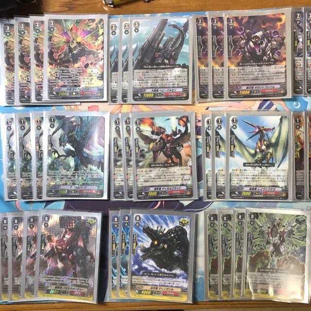 Vanguard High Rarity Tachikaze Gaia Deck, Hobbies & Toys, Toys & Games ...