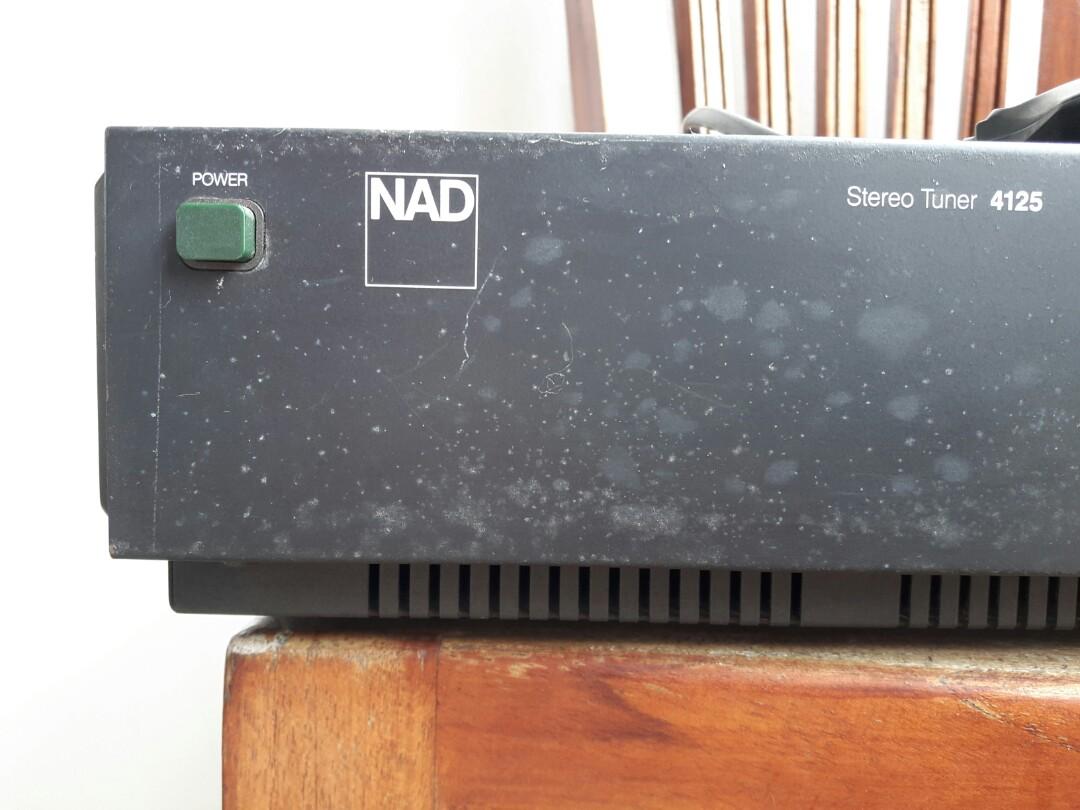 Vintage NAD Stereo Tuner 4125, Audio, Other Audio Equipment on Carousell