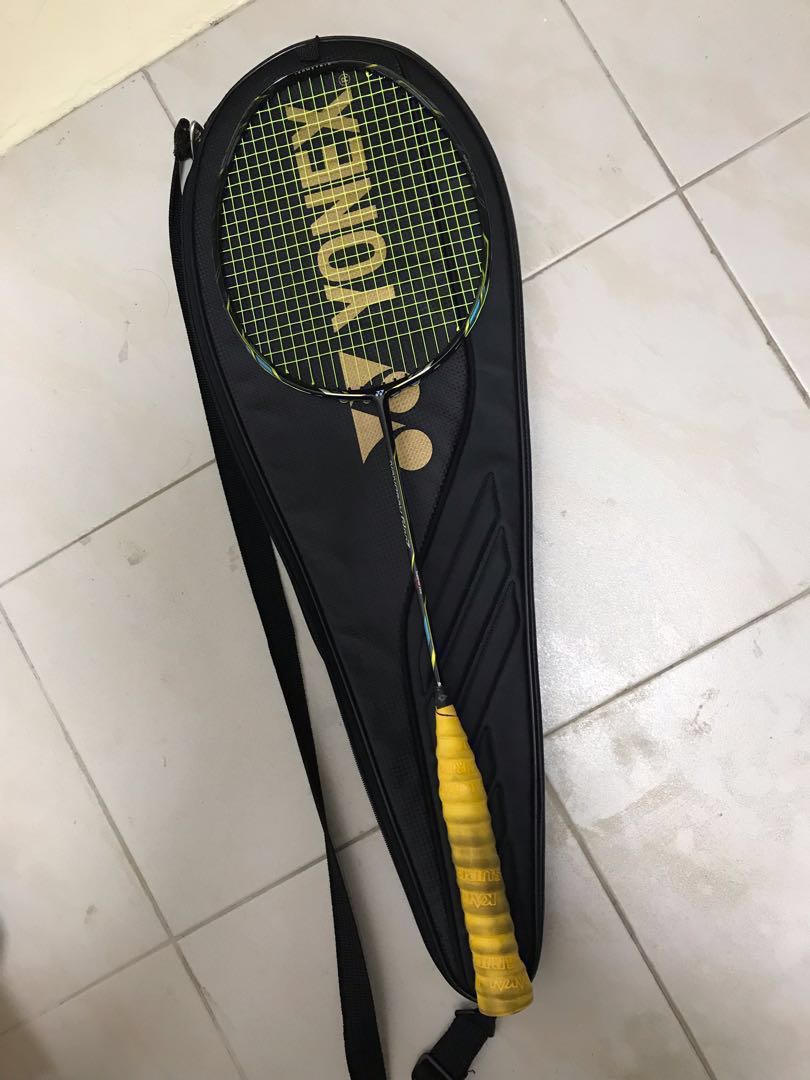 Yonex Nanoray Glanz Badminton Racket, Sports Equipment, Sports & Games, Racket & Ball Sports on ...