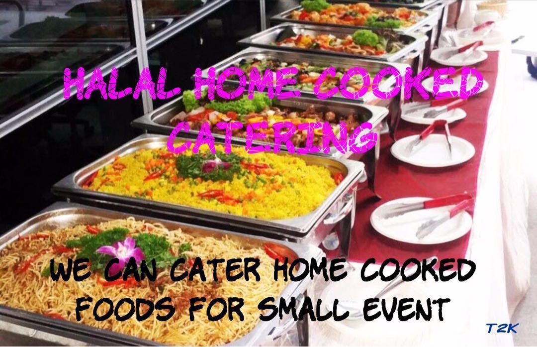 50pax Muslim Home Cooked Food for Small Catering, Food & Drinks, Local ...
