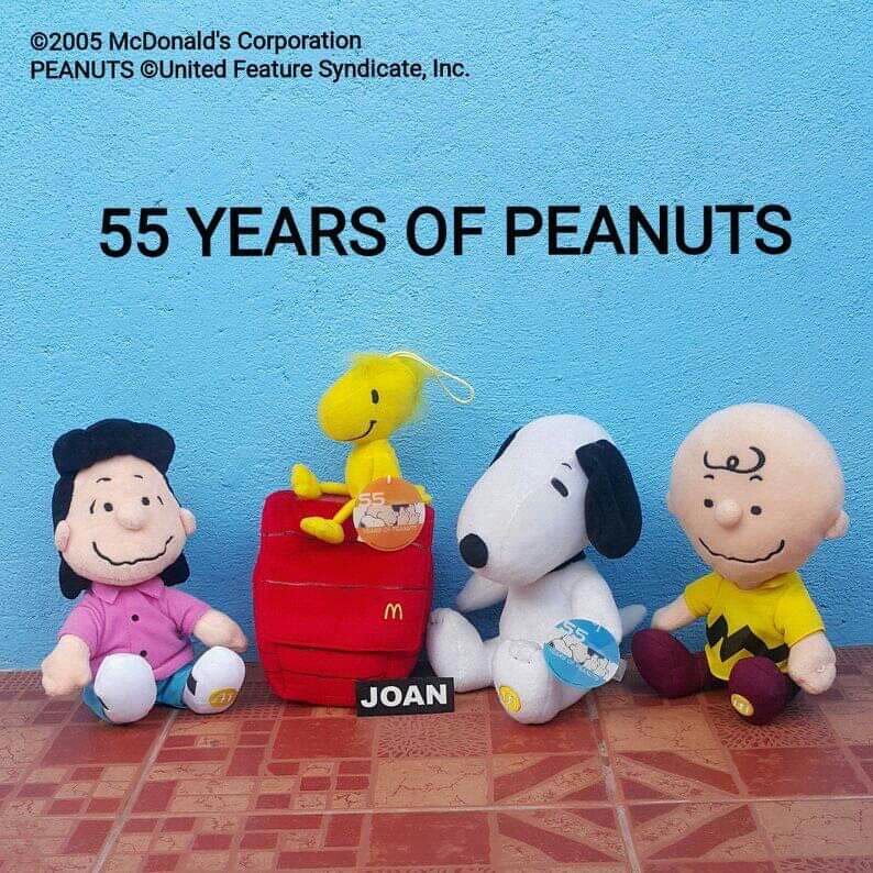 55 YEARS OF PEANUTS Plush Set, Hobbies & Toys, Toys & Games on Carousell